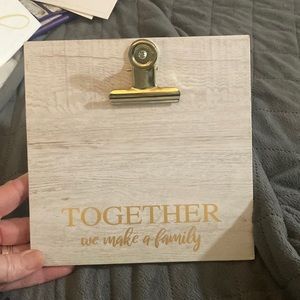 no brand | Accents | Together We Make A Family Table Sign | Poshmark
